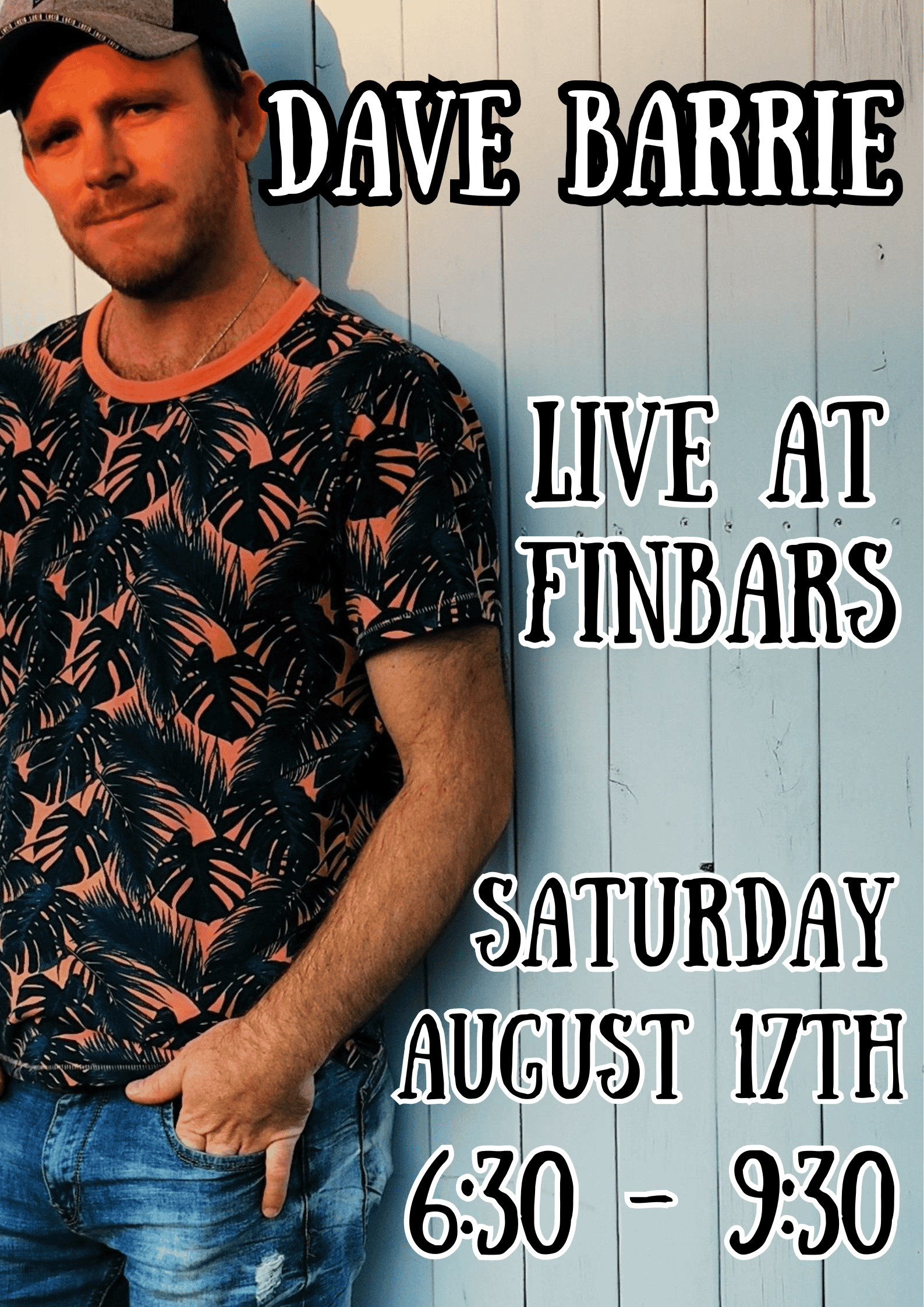 Dave Barrie – FINBAR'S